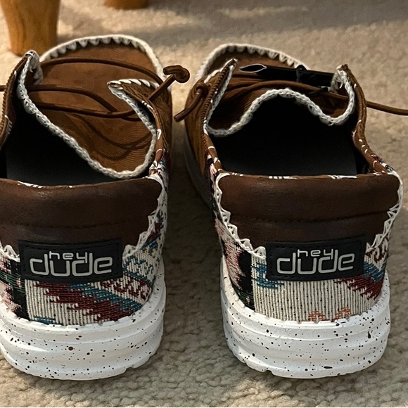 Hey Dude | Shoes | Hey Dude Shoes Wendy Rodeo Tan Aztec Buckle ...